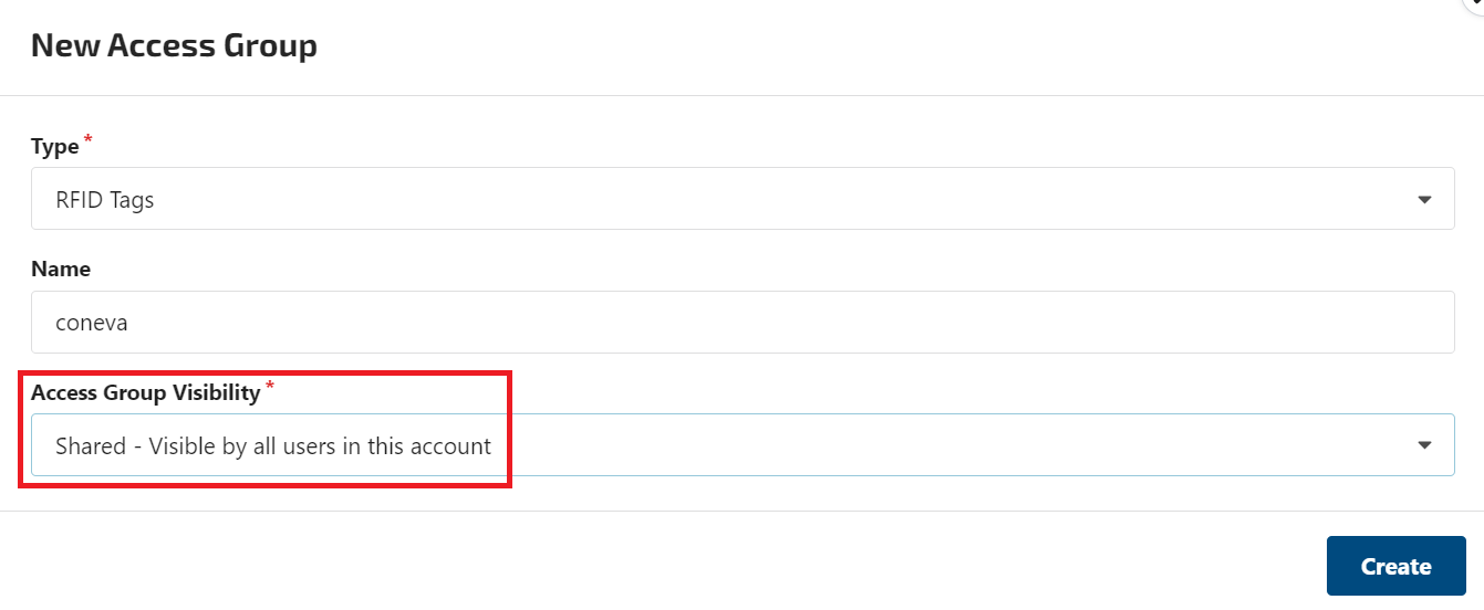 Onboarding Access Group with RFID Tags Using Administrator Role in SMA ...