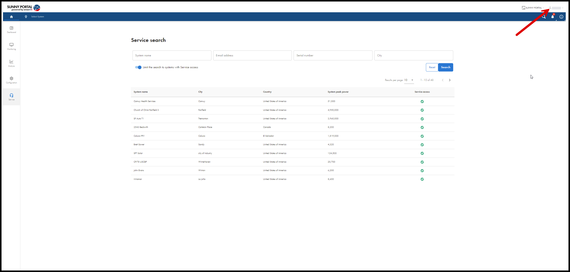 How to change language in Sunny Portal ennexOS account